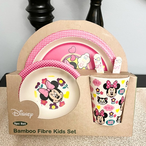 Disney | Other | New Disney Baby 5pc Minnie Mouse Plate Set | Poshmark